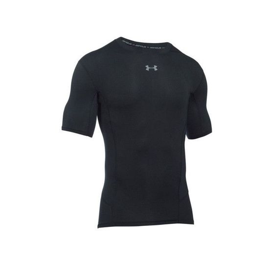 Tee shirt de compression Under Armour Supervent Short Sleeve Noir ...
