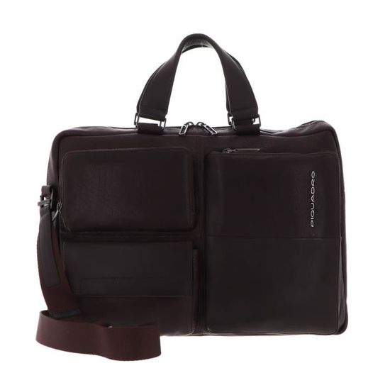 PIQUADRO Ronnie Computer Portfolio Briefcase Brown [181859] - sac d ...