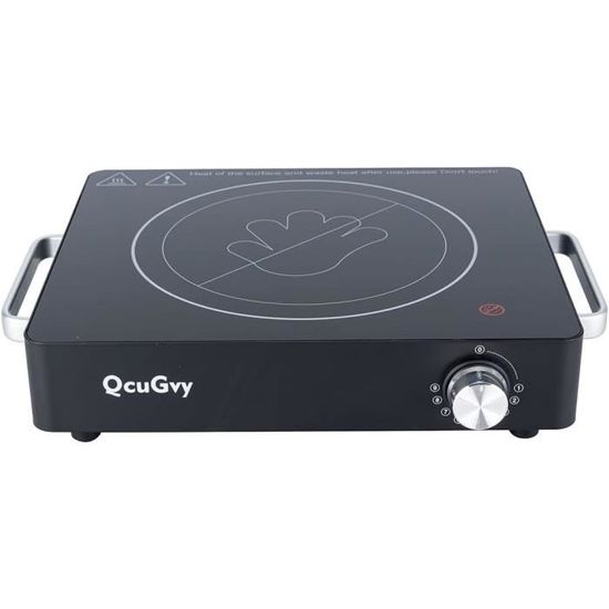 Tables de Cuisson Portable, Plaque de Cuisson Vitrocéramique de 2000W ...