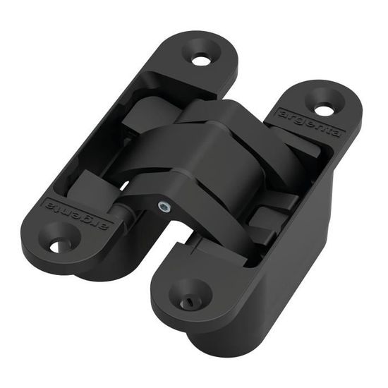 Charnière invisible Argenta Finition Noir mat - 5327 - Cdiscount Bricolage