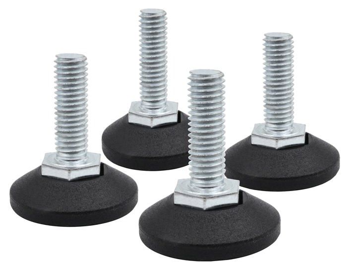Pied de meuble Design61 4 vis de reglage de 38 mm de diametre avec vis ...