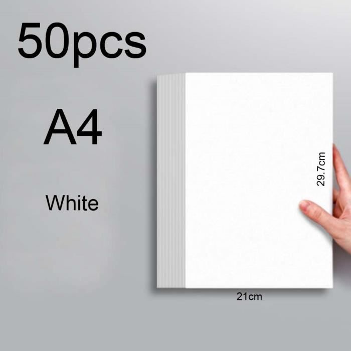 50-A4 blanc-Réflecteur pliant en carton pour arrière-plan de Photo ...