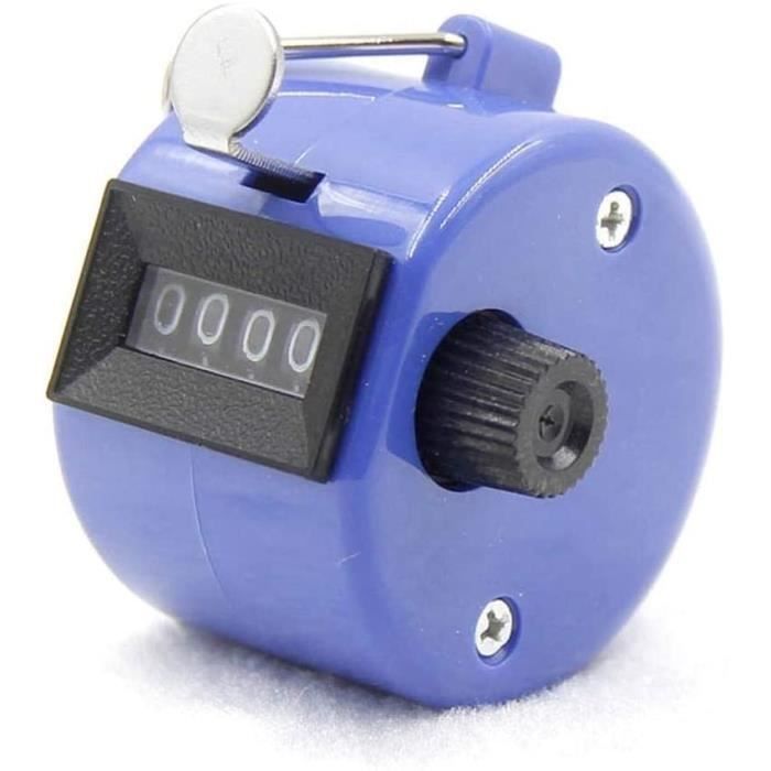 Compteur de comptoir à la Main Compteur mécanique à 4 Chiffres 0000 à ...