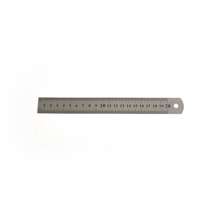 Regle - equerre,Règle droite en métal en acier inoxydable,outil de ...