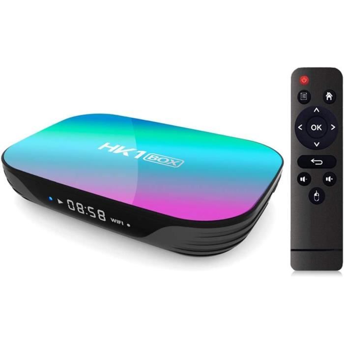 Sofobod HK1 Box TV Box Android 9.0,4 Go de RAM 64 Go de ROM,S905X3 Quad ...