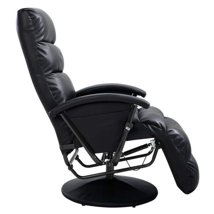 Fashtroom Fauteuil Inclinable Tv Noir Similicuir Ab248475 111607