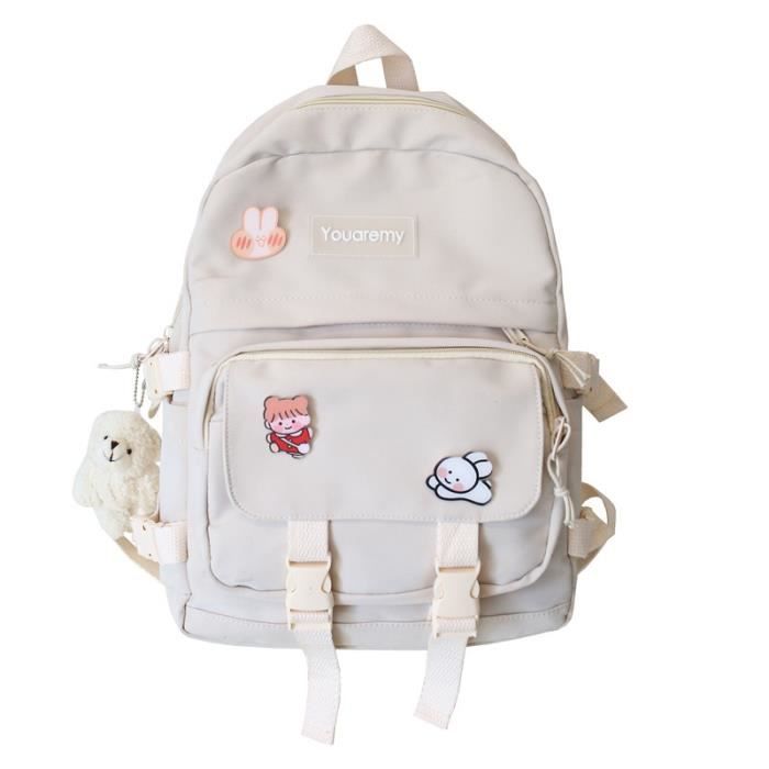 Cartable pour Filles et Garçons, Cartable College adolescent Bag Sac ...