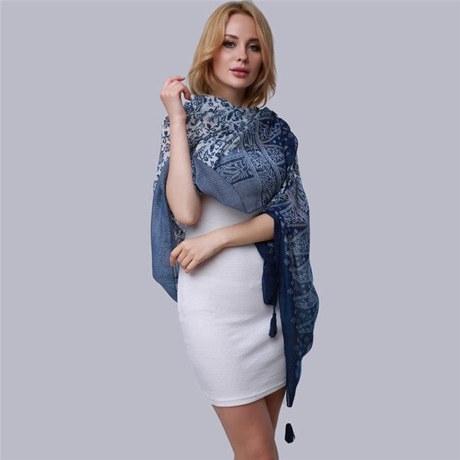 CRAZE Grande taille été Pashmina écharpe femmes Long châle imprimé Sexy ...