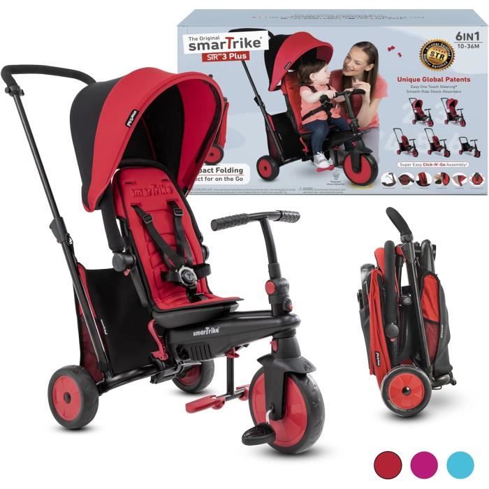 Str3 Plusieurs Étapes 6 En 1 Tricycle Pliable Enfant Avec Certification ...