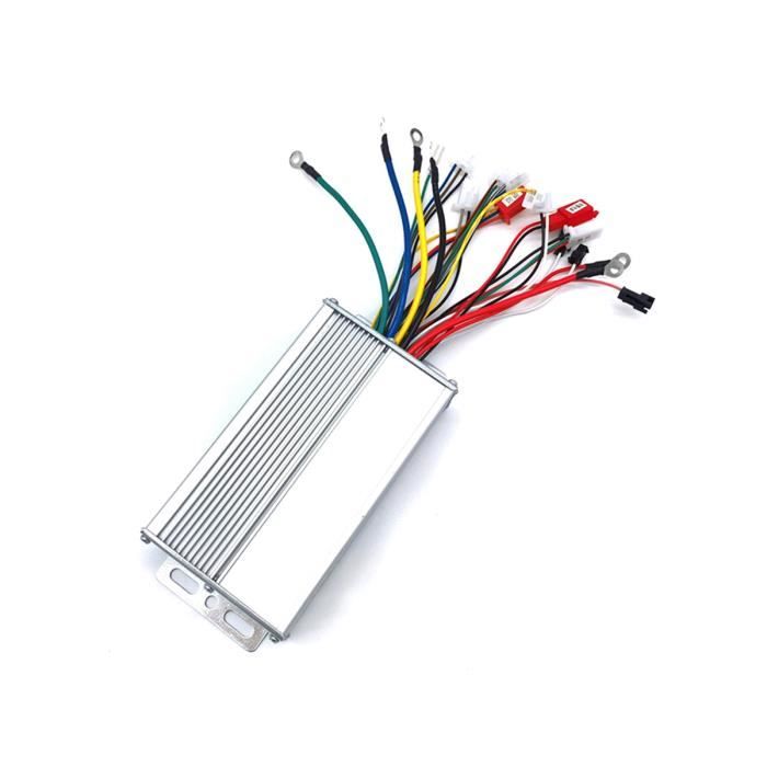 48V 60V 64V 600W Hub Motor Controller 12Mos MAX 30A pour ÉLectrique E-Scooter Bldc Motor ...