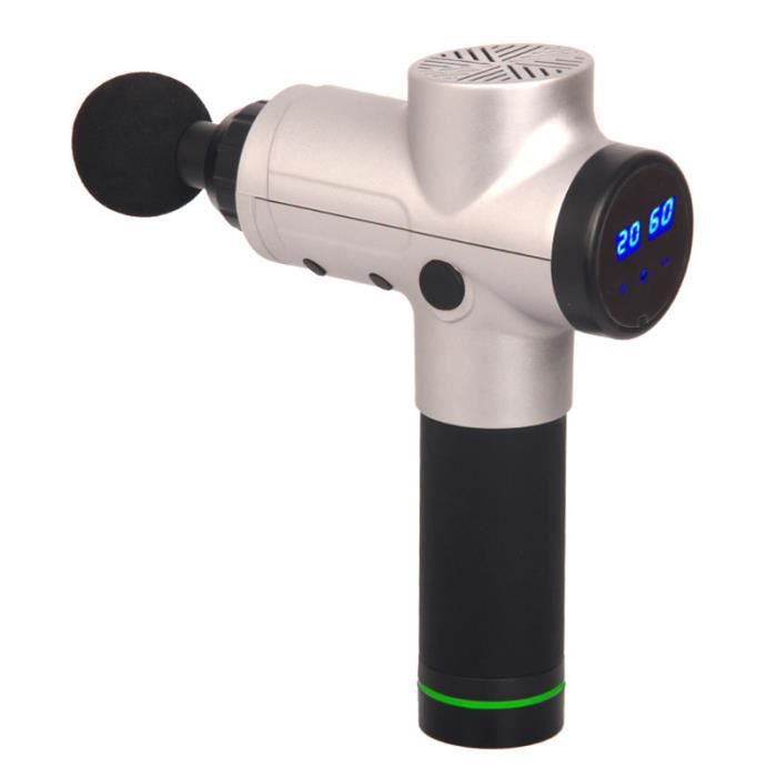 Pistolet de Massage Professionnel Fascia Gun Électrique Masseur Muscle ... Pistolet de Massage Professionnel Fascia Gun Électrique Masseur Muscle ...