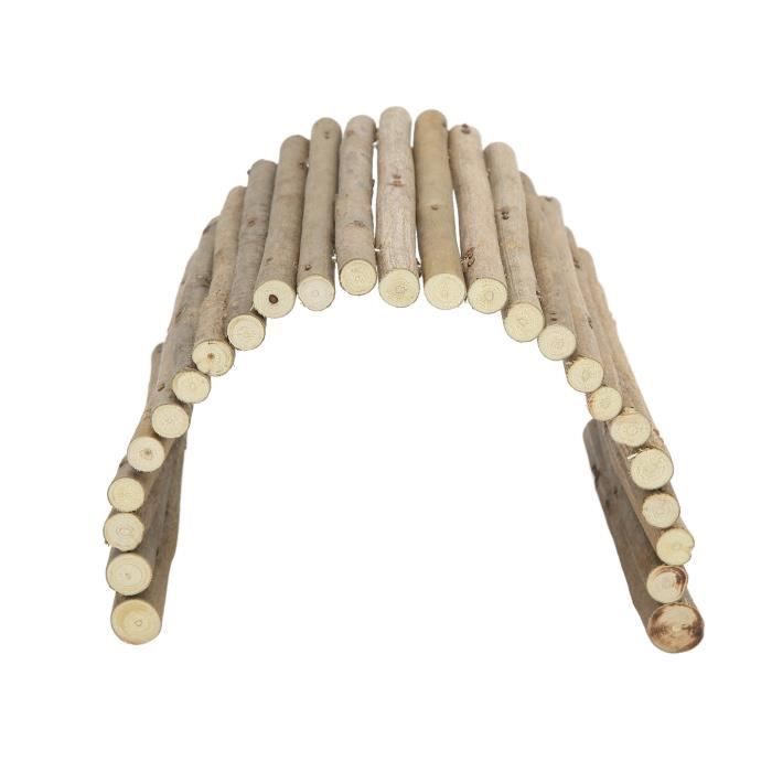 TMISHION pont pour hamster en bois Pont en bois pour hamster petit ...