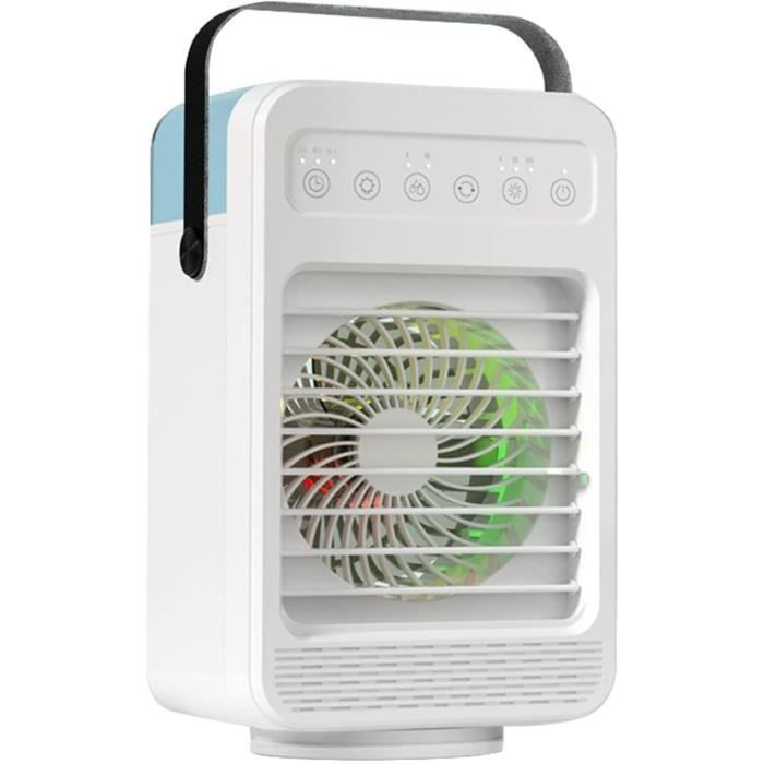 Climatiseur Mobile,Ventilateur De Table Mobile, Climatiseur Avec Led ...
