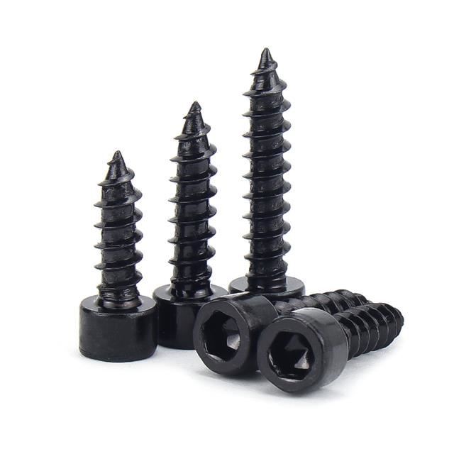 VIS,Black Zinc-M4 x 40 (10pcs)--50 pcs M2 M2.6 M3 M3.5 M4 M5 M6 Haute ...