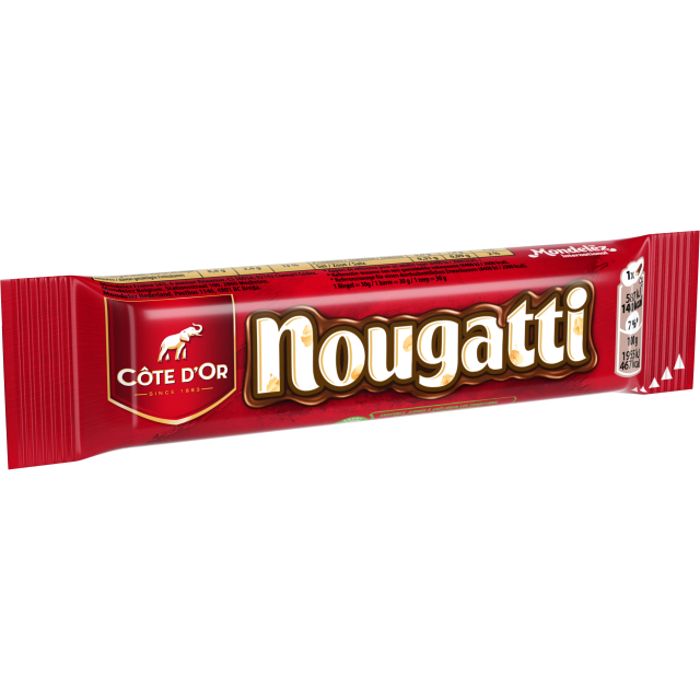 Côte d'Or Nougatti - Présentoir de 24 barres chocolatées - Barre de ...