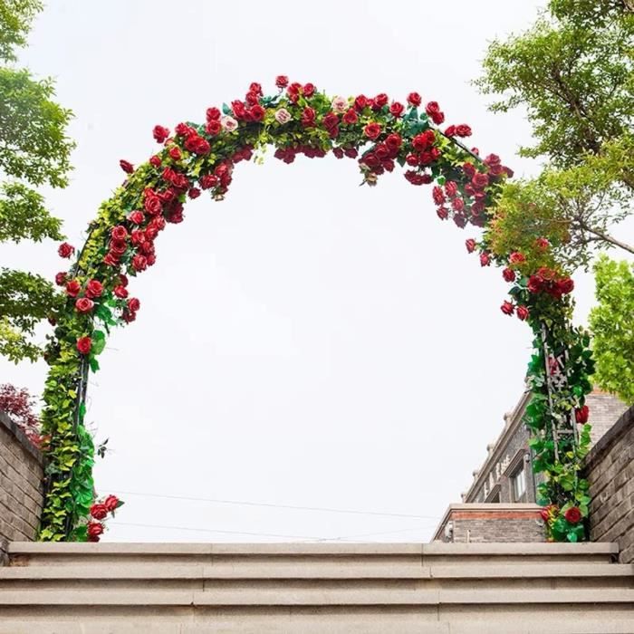 Arche De Jardin Arbor Armature Métallique Arche Large 120Cm 140Cm 160Cm ...
