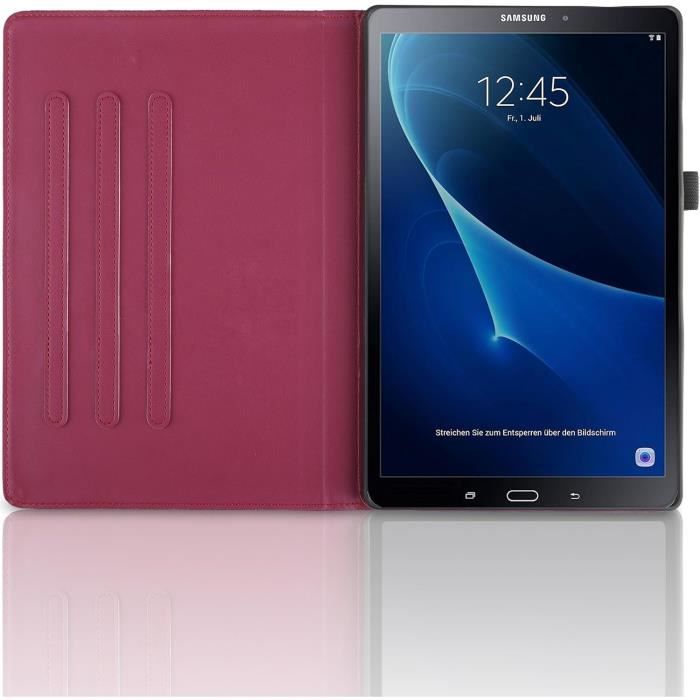 Coque Pour Tablette Samsung Galaxy Tab A6 10.1" 2016 Sm-T580- T585 Étui ...