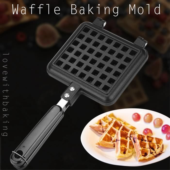 JAR Pratique Ménage Cuisine Gaz Antiadhésif Gaufrier Pan Moule Moule ...