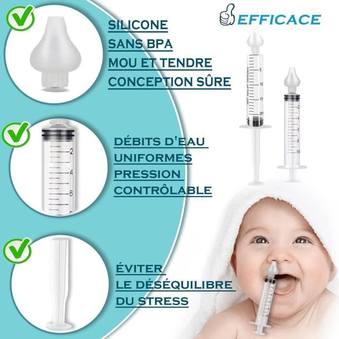 Kit nettoyage nez bebe - seringue nasale et nettoyage oreille - Cdiscount Puériculture & Eveil bébé