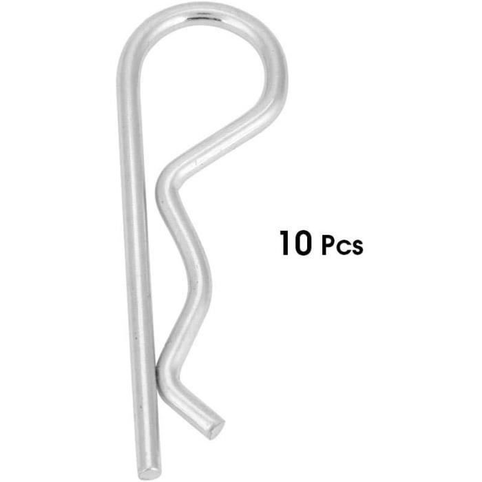 Goupille Fendue, 10Pcs Galvanisé De Fer B Type Clavette À Goupille ...