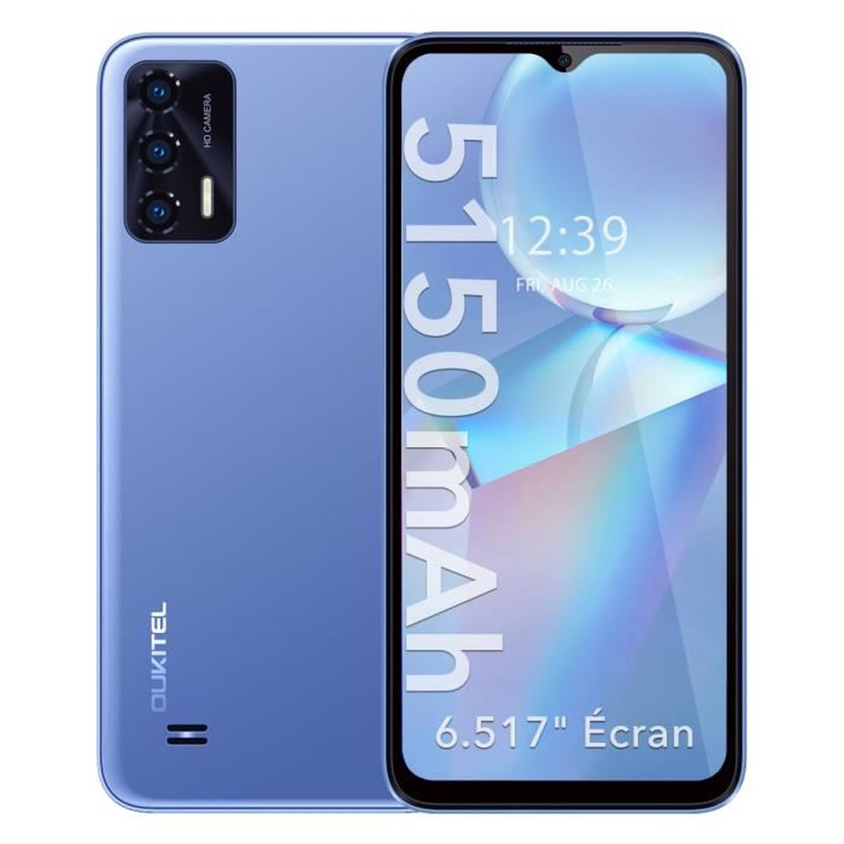 OUKITEL C31 Smartphone 4G 6.517" Écran 3Go RAM / 16Go ROM 13MP Double ...
