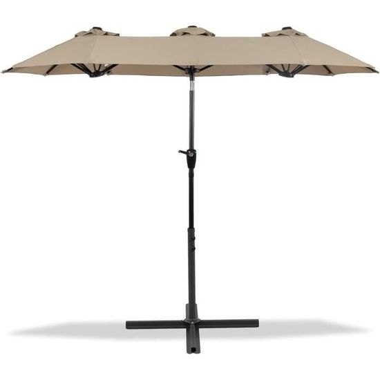 XXL Parasol with Tilting System-Stick Parasol Balcony-Cantilever ...
