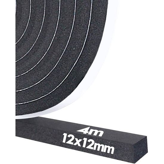Joint Isolation pour Fenêtre Porte Joint Adhésif en Mousse Caoutchouc ...