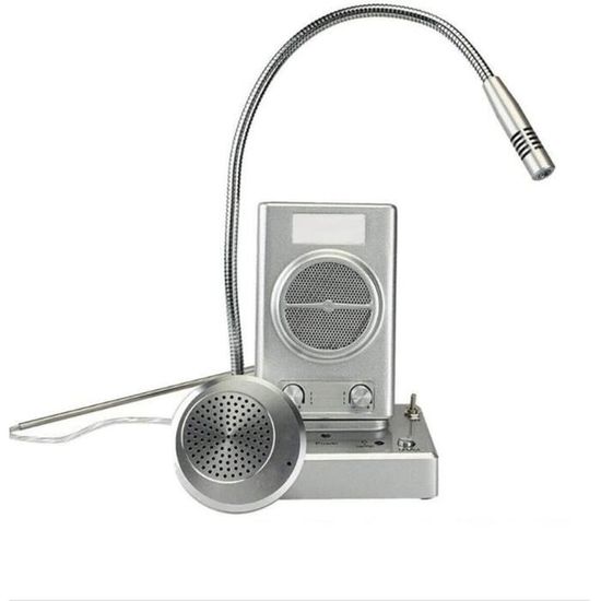 Système d'Interphone,Câble 2M avec Haut-Parleur Externe, Interphone de ...