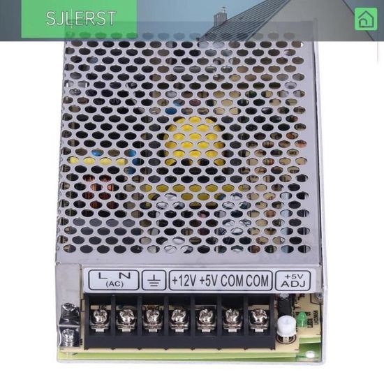 Alimentation à découpage LED - SJLERST - D-60A - 5V/4A - 12V/3A - 60W ...