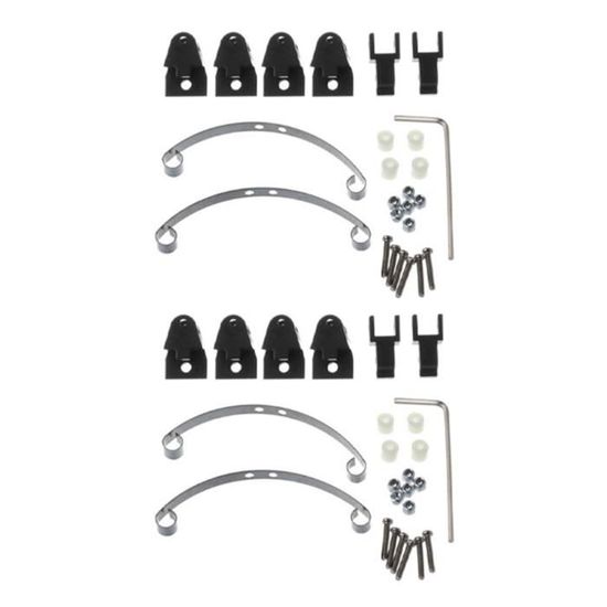 Steel Leaf Spring Suspension Set for WPL Henglong B14 B16 B24,Black ...