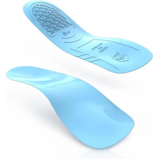 QBK Semelle Orthopedique Homme Femme Soutien de la Voûte Plantaire dur ...