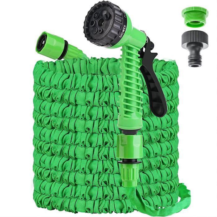 Tuyau d'arrosage Extensible 30M/100FT, Tuyau d'arrosage Flexible avec 7 ...