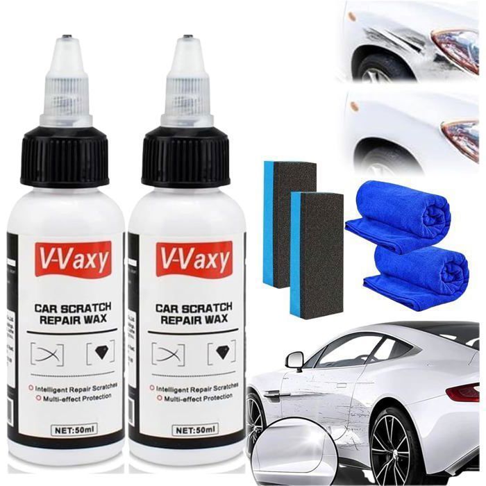 V-Vaxy Car Scratch Repair Wax V-Vaxy Chrome Plating Retreading Agen ...