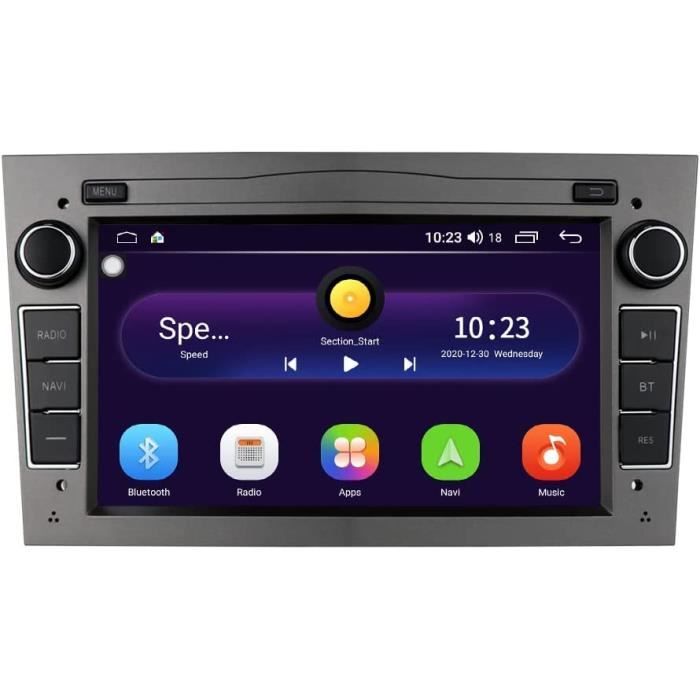 Autoradio Android Bluetooth pour Opel Astra H Corsa C Zafira Corsa D ...