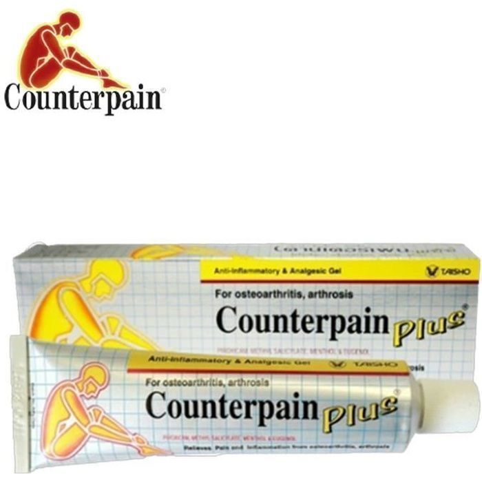 Counterpain Plus Gel 50g - Rhumatisme, Arthrite, Arthrose ...