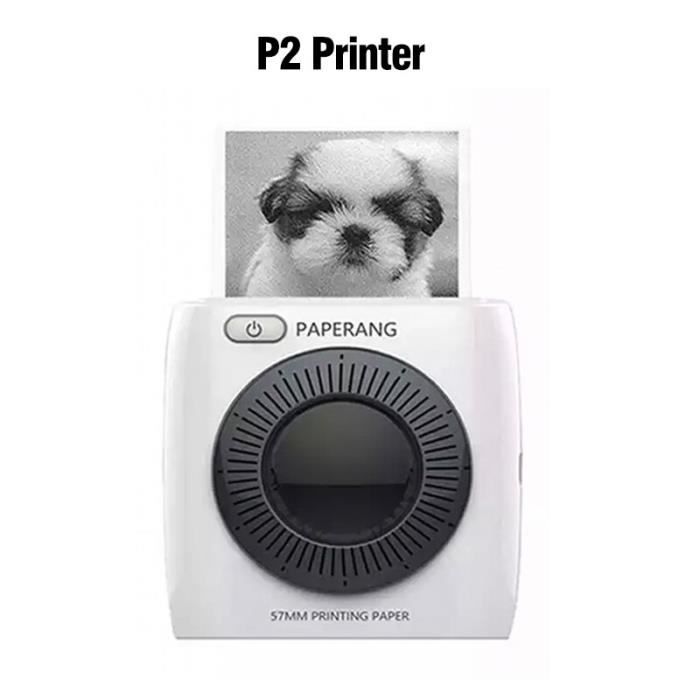 Toutes nos imprimantes,Mini-imprimante Photo Bluetooth Portable P2,sans ...