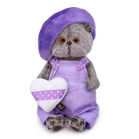 Budi Basa - Basik in purple Chat avec un pantalon violet et un chapeau 30 cm - Cdiscount Jeux ...