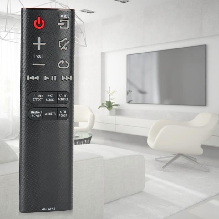 Télécommande - ETO - AH59 02692E - Compatible Ps-Wj6000, Hw-J355, Hw-J450 - Noir ...