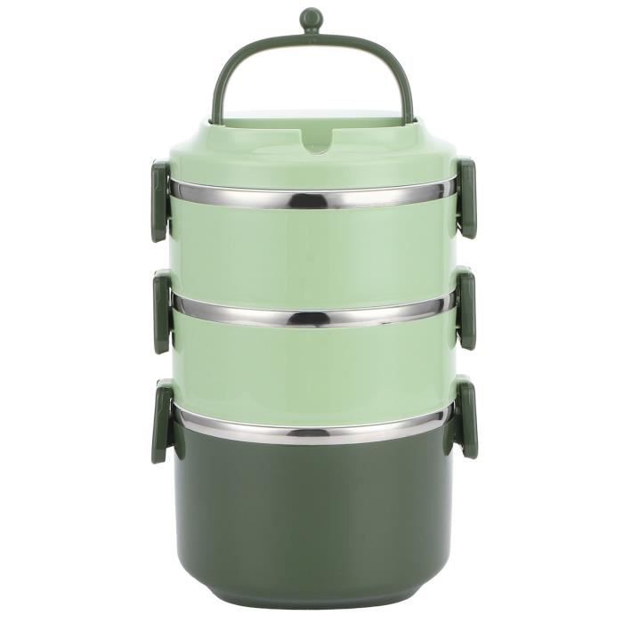 Duokon Lunch Box isotherme Boîte à lunch isolée Boîte à bento en acier ...