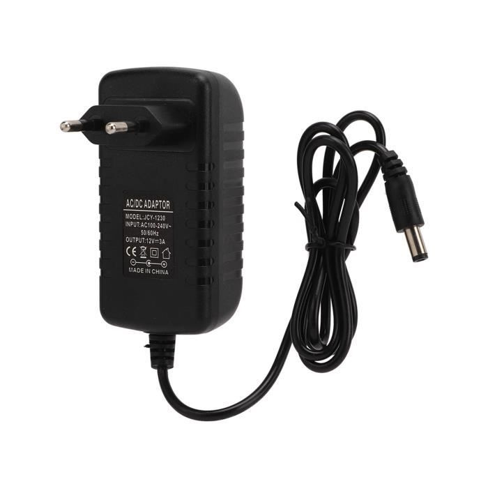 Adaptateur d'alimentation universel Adaptateur d'alimentation 12V 3A ...