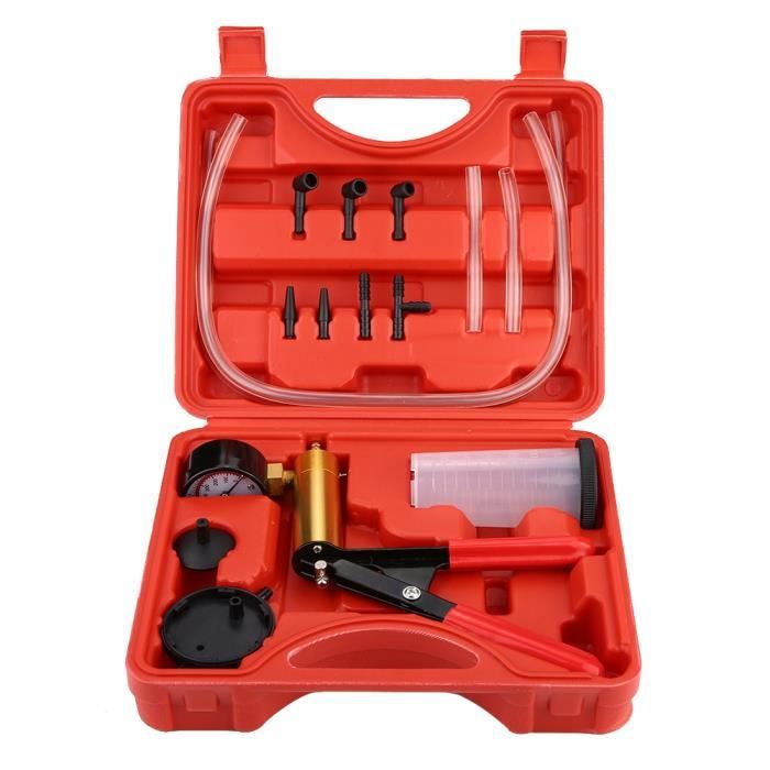 WEI outil de test de vide Outil de test de purge de frein de kit de ...