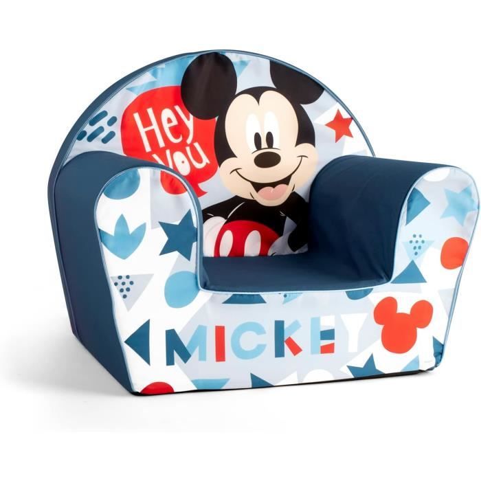 DISNEY MICKEY - Fauteuil club en mousse - Cdiscount Puériculture ...