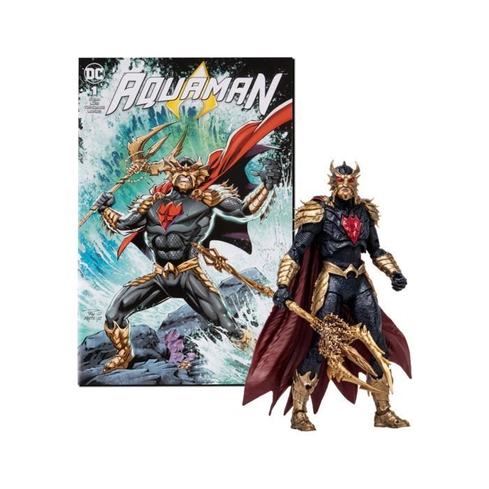 Figurine et comic book Ocean Master (Aquaman) 18 cm - McFarlane Toys ...