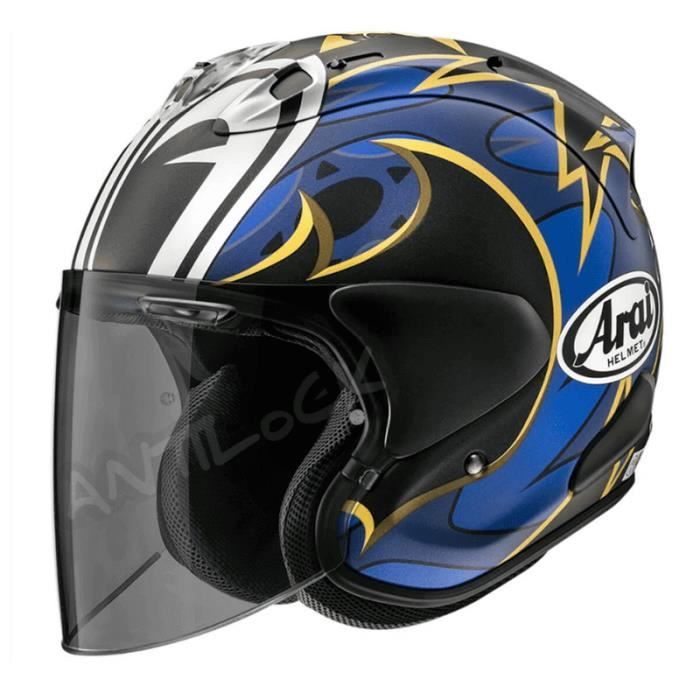 ARAI JET SZ-R VAS NAKASUGA 21 REPLICA AVEC VISIÈRE SEMI-TEINTÉE ...