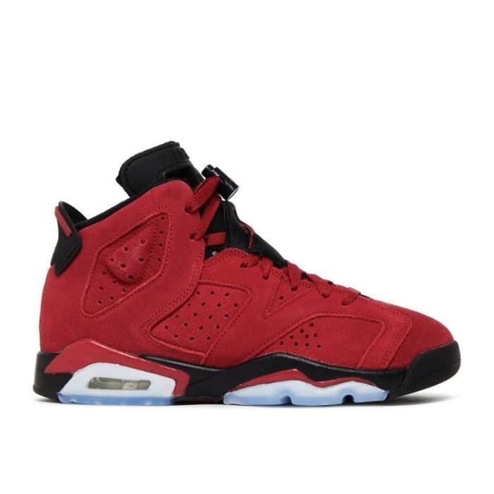 BASKETS AIR JORDANX 6 RETRO GS TORO BRAVO 384665 600 CHAUSSURES D ...