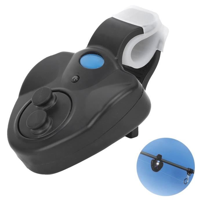 Qqmora PêcheAlarme Bouchée de pêche électroniqueAlarme LED Light Fish ...
