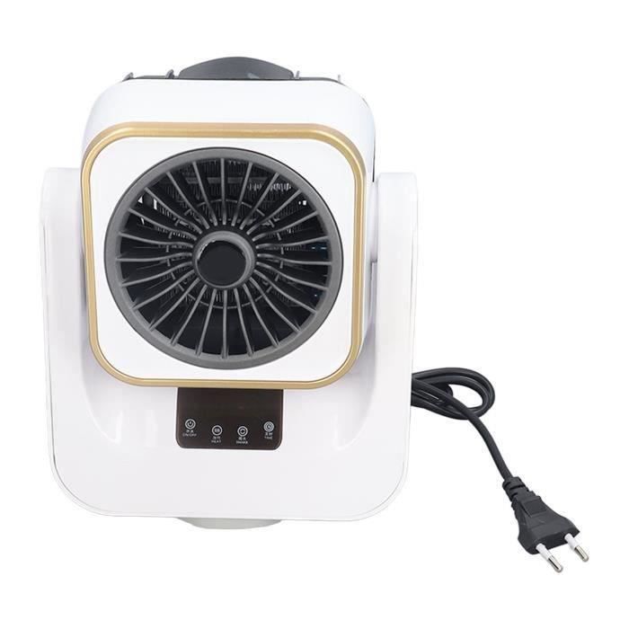 Gift-Electric Cooling and Heating Fan 1000W 7 Large Angle Fan Blades ...