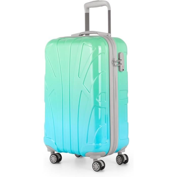 Bagages À Main Valise Femme Trolley Avion, Design Dégradé De Couleur ...