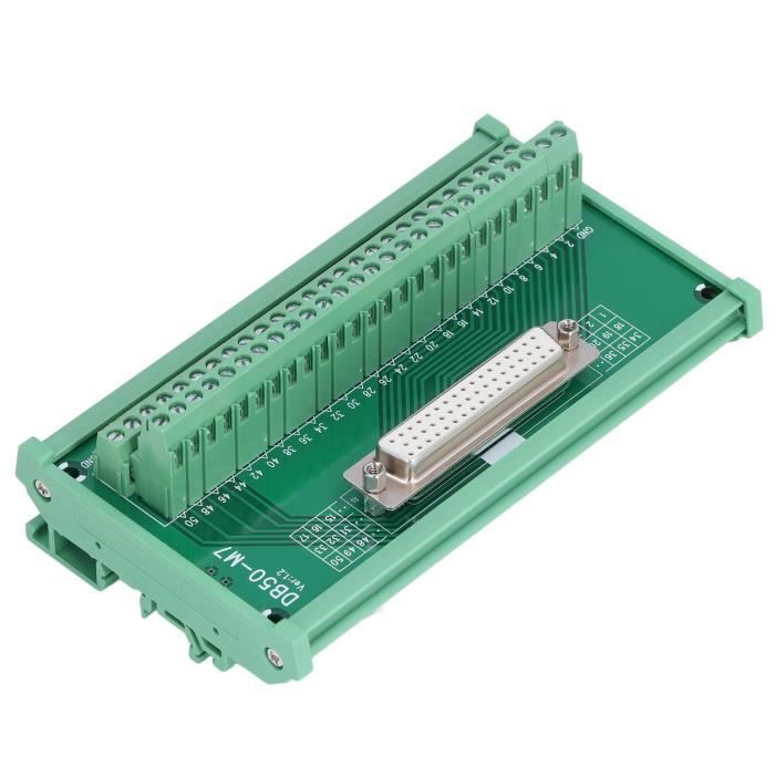 Tbest adaptateur DB50 vers terminal DB50 à la plaque d'adaptateur de ...