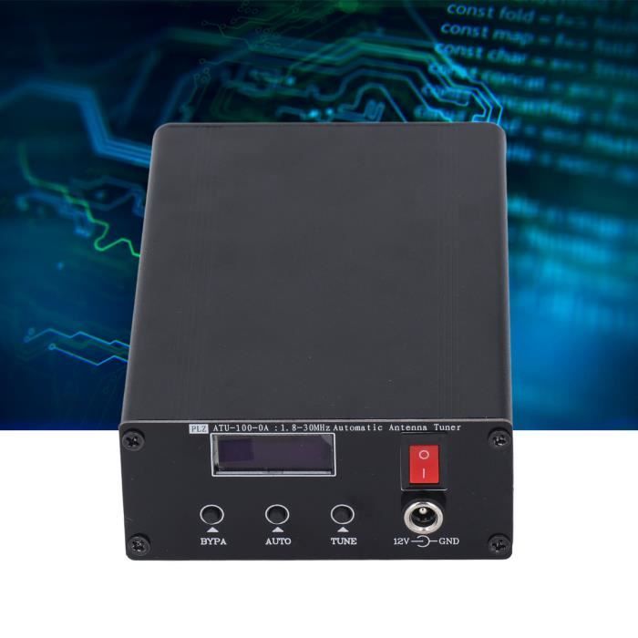 TMISHION ensemble de tuner d'antenne Tuner D'antenne ATU-100 Tuner D ...
